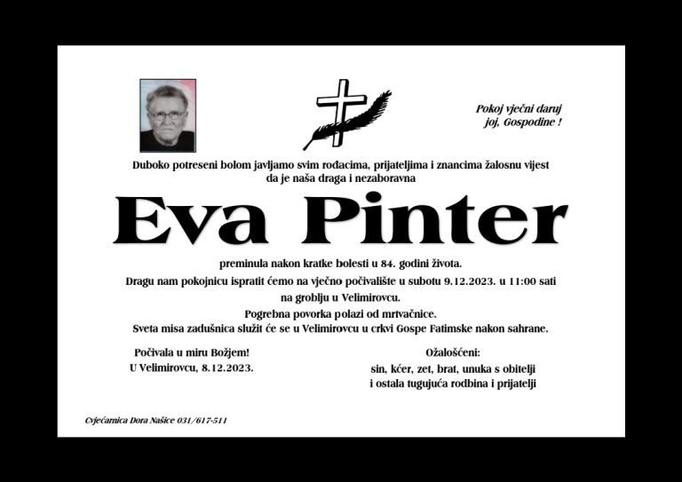 Eva Pinter - Radio Našice 88,7 FM