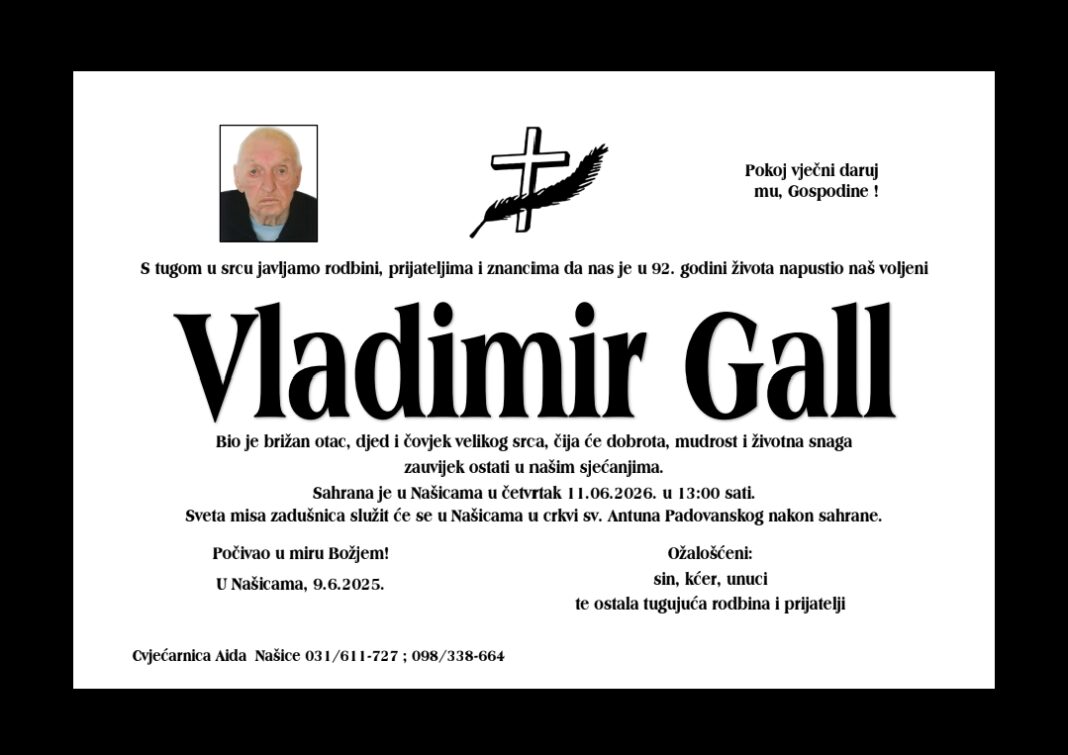 Vladimir Gall - Radio Našice 88,7 FM
